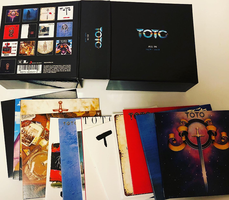 토토(Toto) 박스셋 All In 1978-2018 개봉기