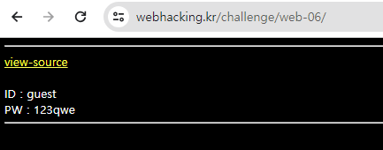[Webhacking.kr] challenge old-6