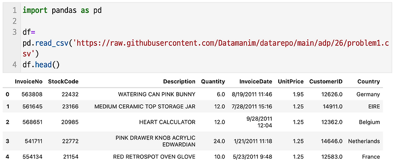 ADP 기출문제 풀이) 구매 데이터 군집분석 문제 w/Python