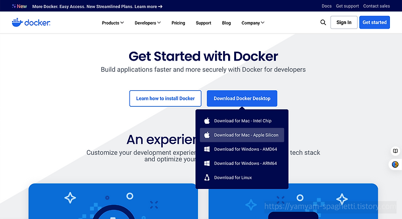 [Docker] MAC 환경에서 Docker 설치하기 — 얌얌 스파게티