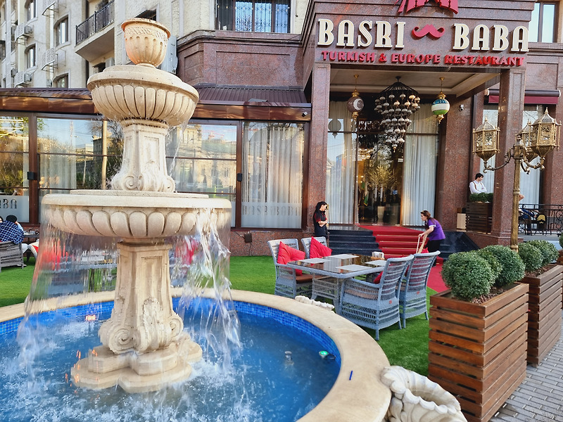 (우즈베키스탄) 타슈켄트 고급 터키 레스토랑 맛집 바슬리바바(BASRI BABA)