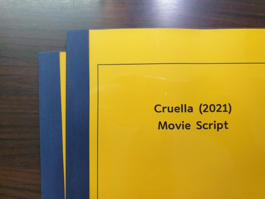 영화/미드대본(Movie Script) 자료 몰 :: Cruella (2021) 크루엘라 영화영어대본 제본