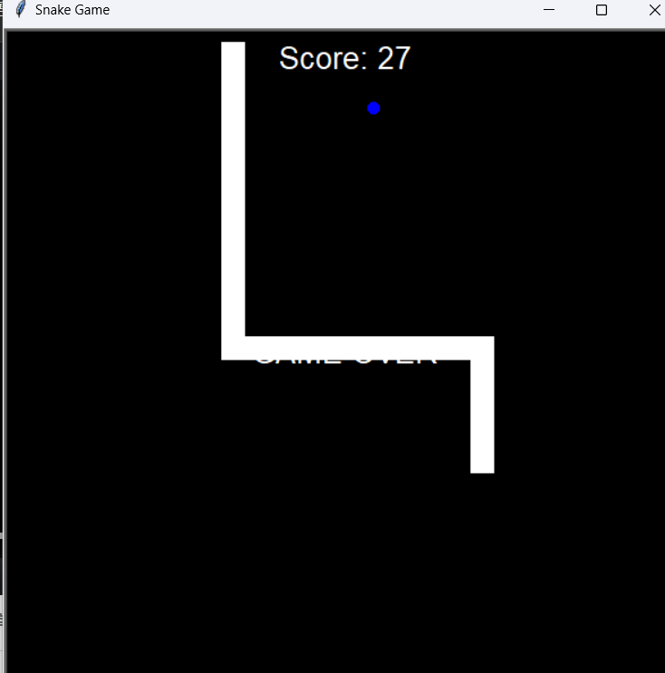 Fifth Python Project: Snake Game - 2