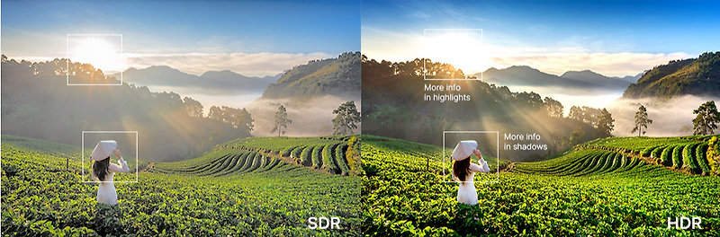 SDR, HDR과 HD, FHD, UHD와 관계: 삼성전자 TV Auto HDR Remastering