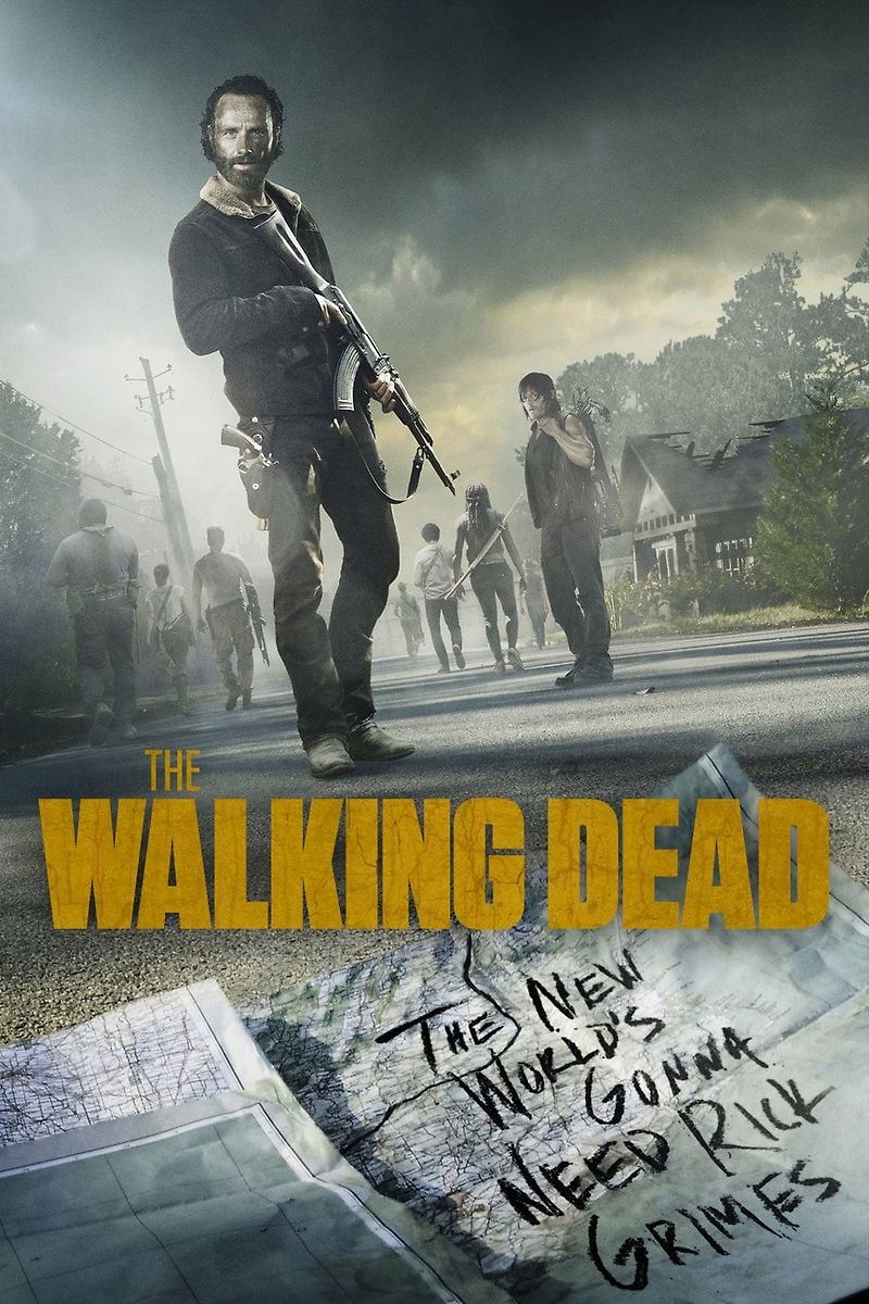 [미드로 영어공부][Shadowing] 워킹데드 The Walking Dead S05-E07 시즌5 에피7 English ...