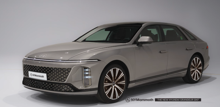 그랜저 GN7 페이스리프트 후면 예상도 "제네시스 G80도 긴장하게 만든다"