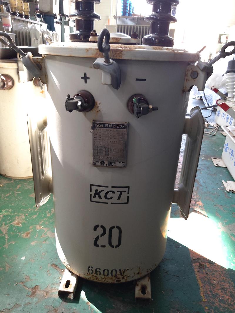 충남 서산 - 관리대상기기 등록된 폐변압기, MOF, ASS, 콘덴서 등 처리