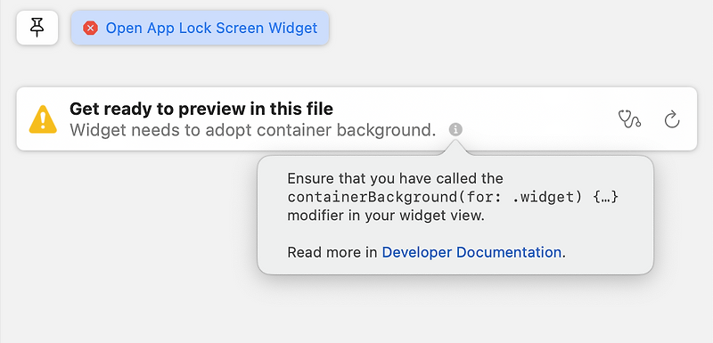 iOS) iOS 17 Widget error - Please adopt containerBackground API 해결하기(remove iOS 17 widet extra ...
