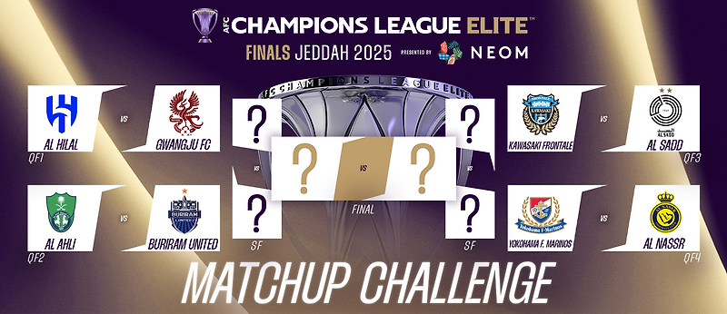 2024-25 아시아 챔피언스리그 엘리트(ACLE) 8강 안내