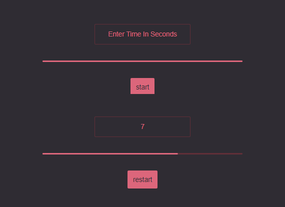 Countdown Timer + Timer Bar
