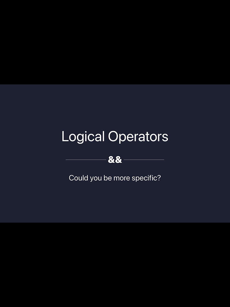 스위프트 플레이그라운드(Swift Playgrounds) Learn to Code 1 Ch. 5 Logical Operators 풀이