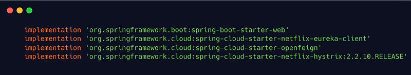 [Spring Cloud]Hystrix 를 활용한 Circuit breaker & Fallback 구현