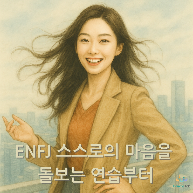 자기성장 로드맵 – ENFJ 스스로의 마음을 돌보는 연습부터