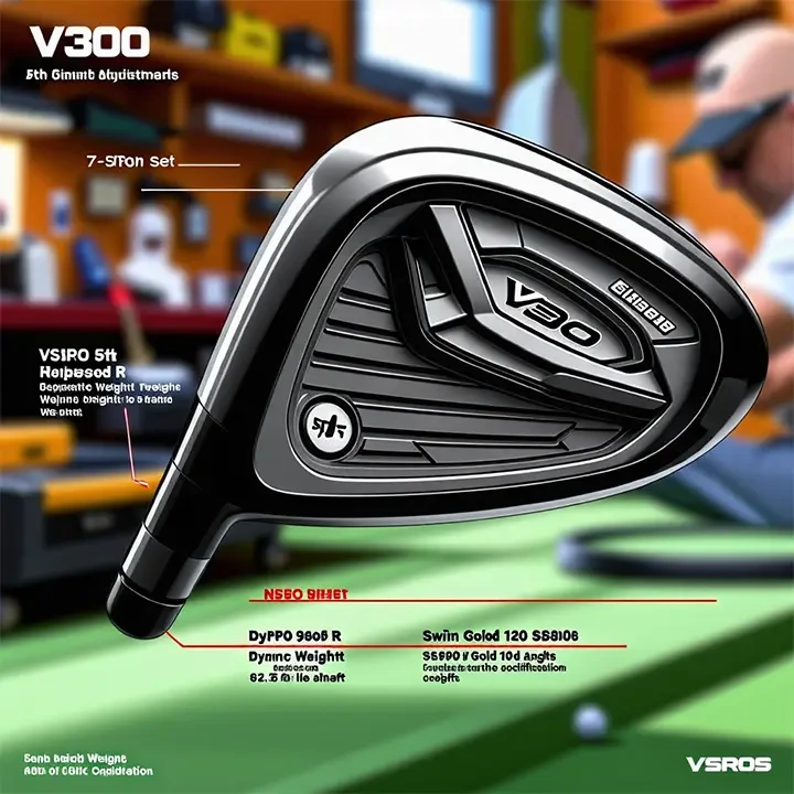 V300 아이언 샤프트 리샤프팅 관련