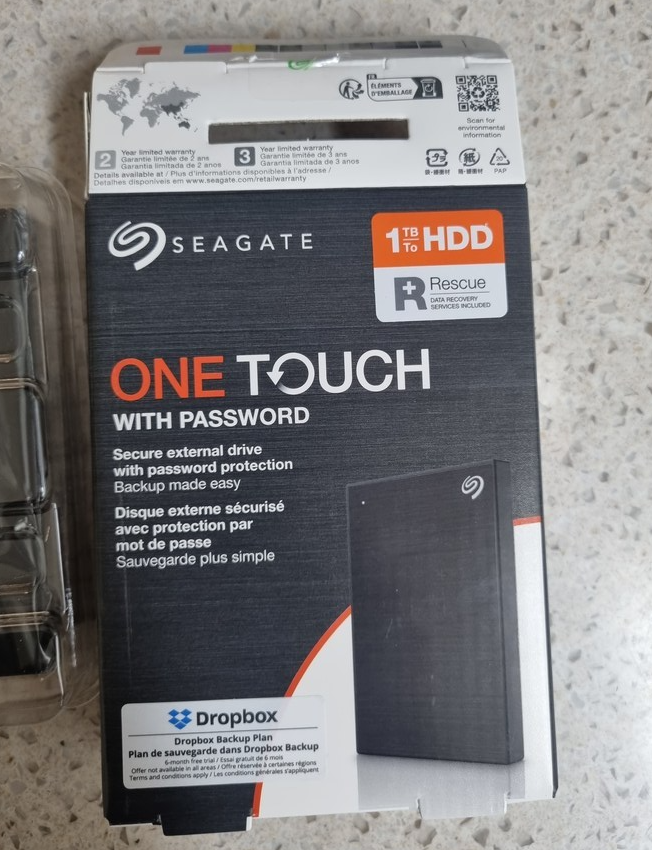 초경량 외장하드 씨게이트 추천! One Touch HDD 쓰세요!