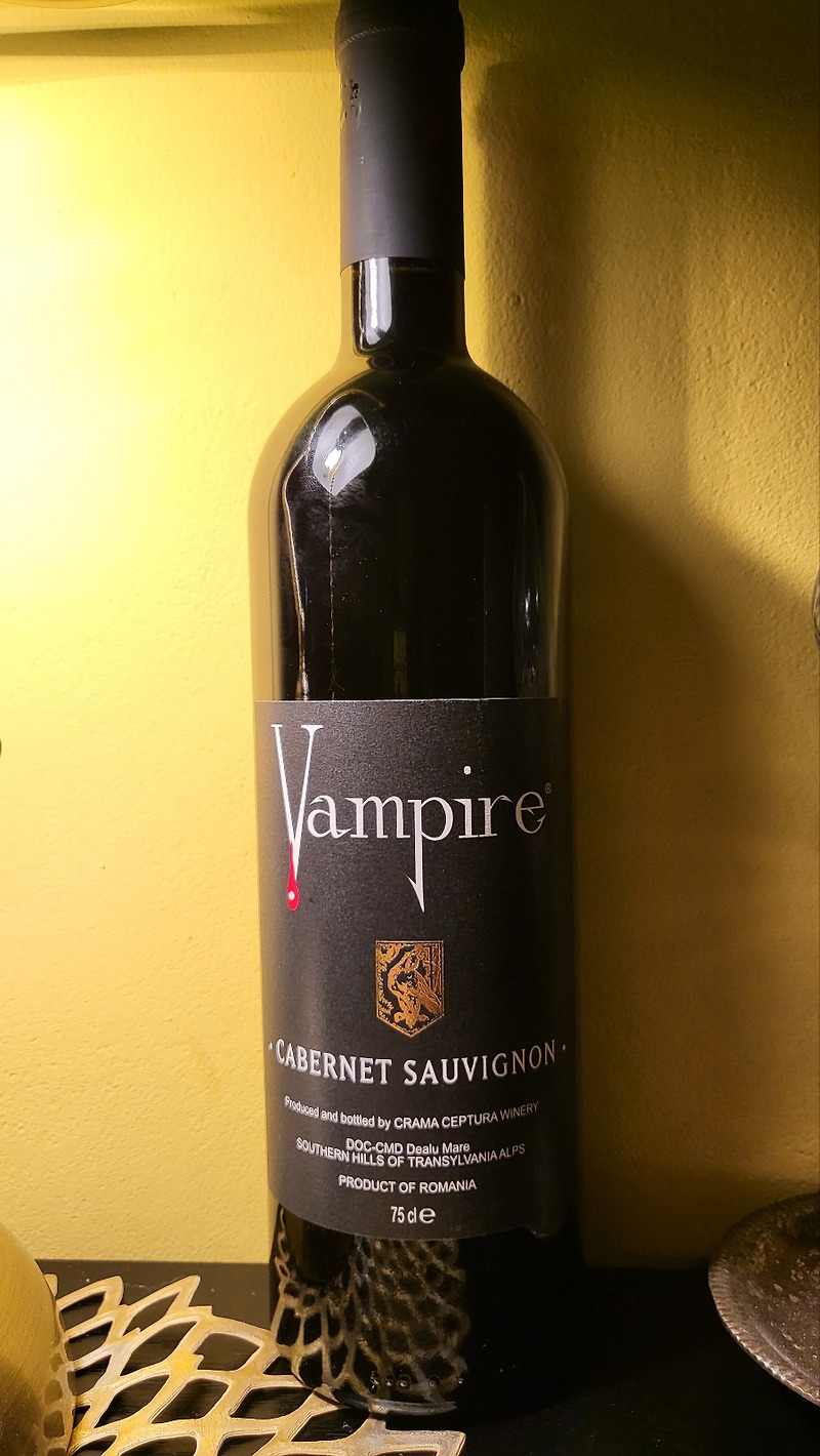 Vampire cabernet sauvignon : 벰파이어 까베르네 쇼비뇽