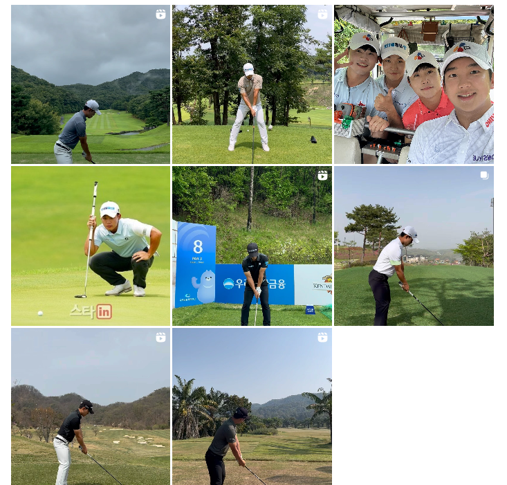 KPGA투어 - 정태양프로 ( 프로필, 인스타그램, 우승기록, 소속팀)