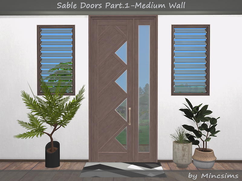 [TSR]Sable Doors Part.1 - Medium wall — MINCSIMS