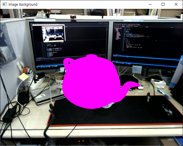 [OpenGL] OpenCV 이미지 OpenGL 배경으로 사용하기
