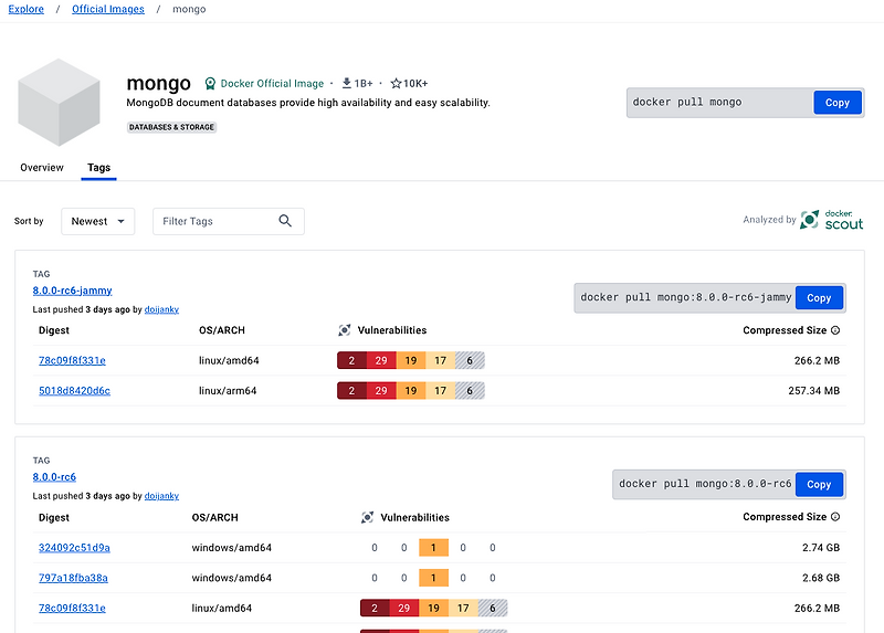 [AWS] EC2에 Docker 이용해서 mongoDB 설치하기 — while(true) { continue; }