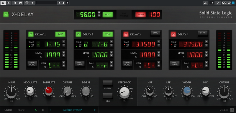 SSL X-Delay, Echo 플러그인 세일(~4/14)