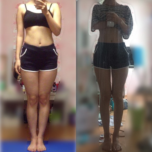 일주일 5kg 감량했던 시절 / 167cm 55kg -> 50kg :: 애매모호