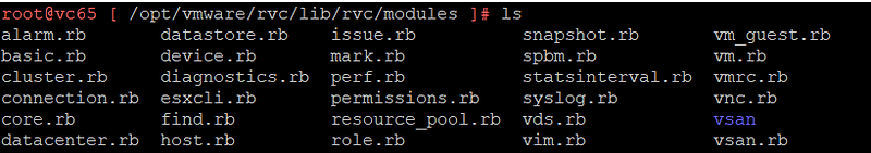 RVC(Ruby vSphere Console)