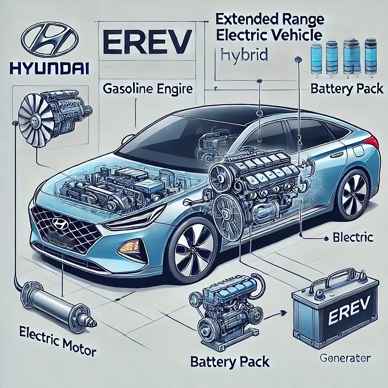 현대자동차의 미래를 이끄는 새로운 기술, EREV 🚗🔋