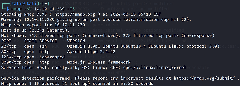 [Hack The Box] codify
