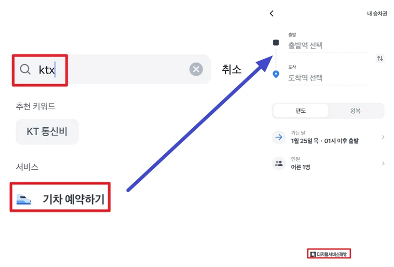 카카오톡으로 KTX, SRT 승차권 예매! 토스, 신한플레이, KB스타뱅으로도 예매 가능