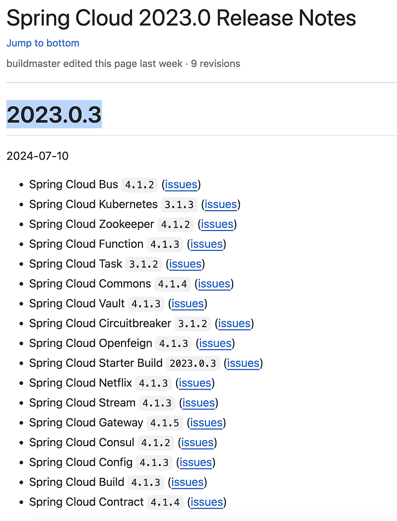 [Spring Cloud] Could not resolve all files for configuration ':compileClasspath