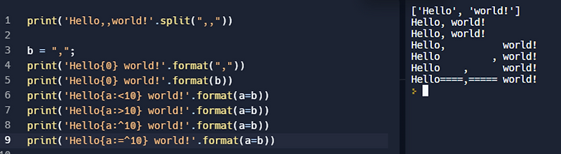 [python]파이썬 문자열 함수 모음 And 문자열 포맷팅 4일차