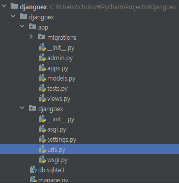 django resolve 함수로 url에 매핑되는 view function과 이름을 얻어와 봅시다.