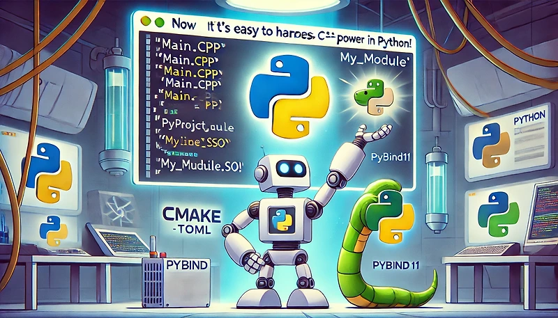 pybind11 + CMake + pyproject.toml로 파이썬 확장 모듈 세팅하기