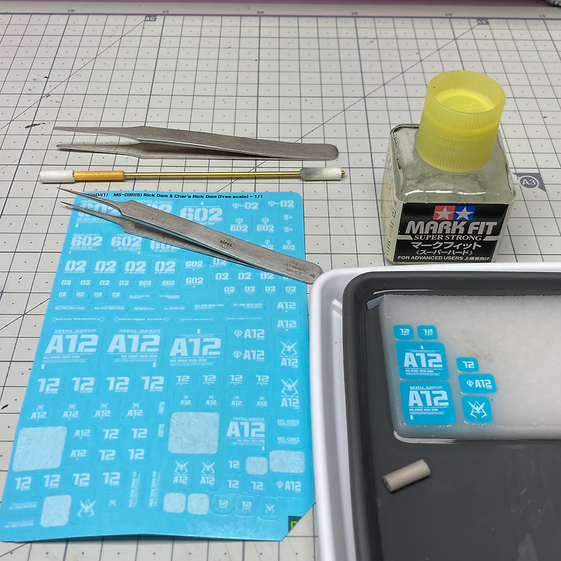 Used Decal for Char's Rick-Dom