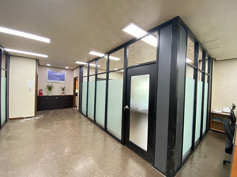 동두천 사무실 유리파티션 칸막이 공사