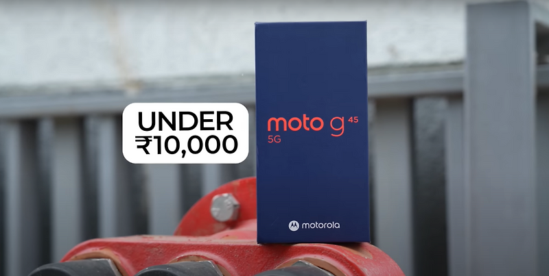 Moto G45 5G: 10,000루피 이하의 최고의 5G 휴대전화?