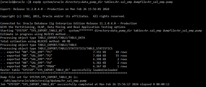 Data Pump_expdp, impdp