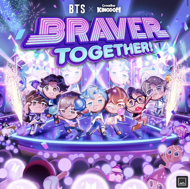 [BTS 방탄소년단] 방탄소년단 쿠키런 콜라보 단체. ver