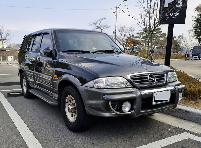 2002 쌍용 뉴 무쏘 (1세대, Y150 : 페이스리프트)