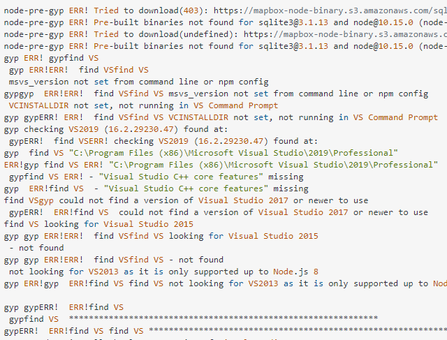 npm install시 생기는 node-gyp 오류 :: 코딩하는 코알라