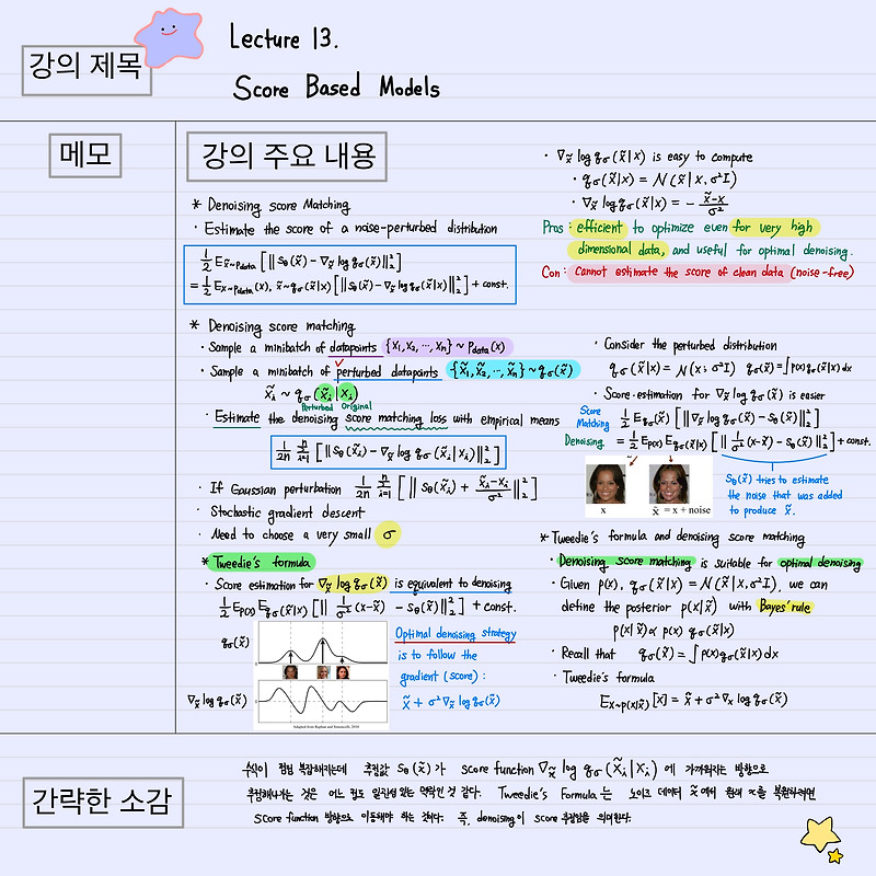 [CS236] Lecture13 필기본