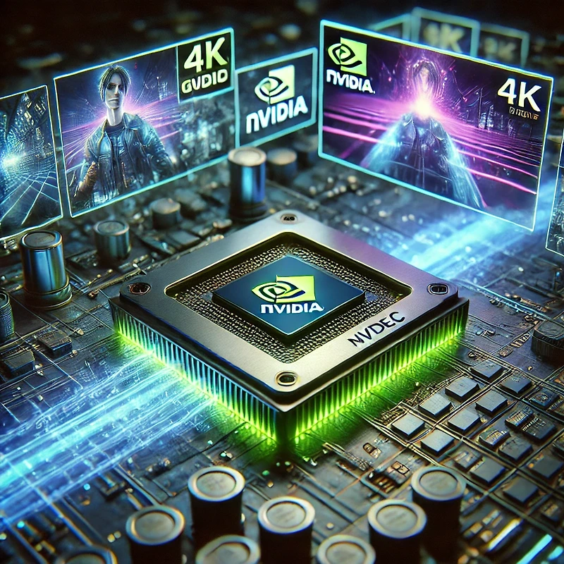 엔비디아 NVDEC(NVCUVID) " CPU 부담을 덜어주는 GPU 기반 비디오 디코더