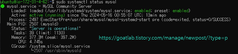 [AWS] EC2 MySQL 접속