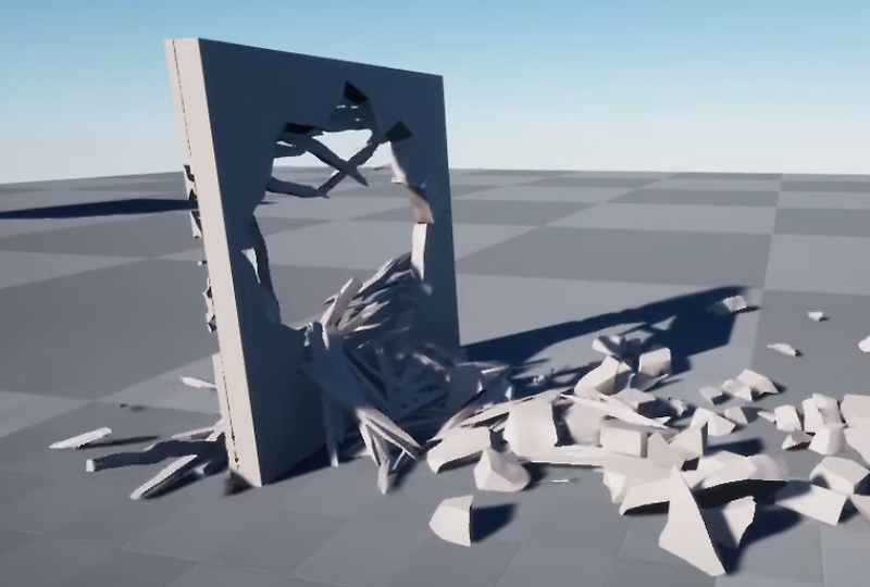 [Unreal/Houdini] 파괴 VAT 사용법 (RBD, Vertex Animation Texture)