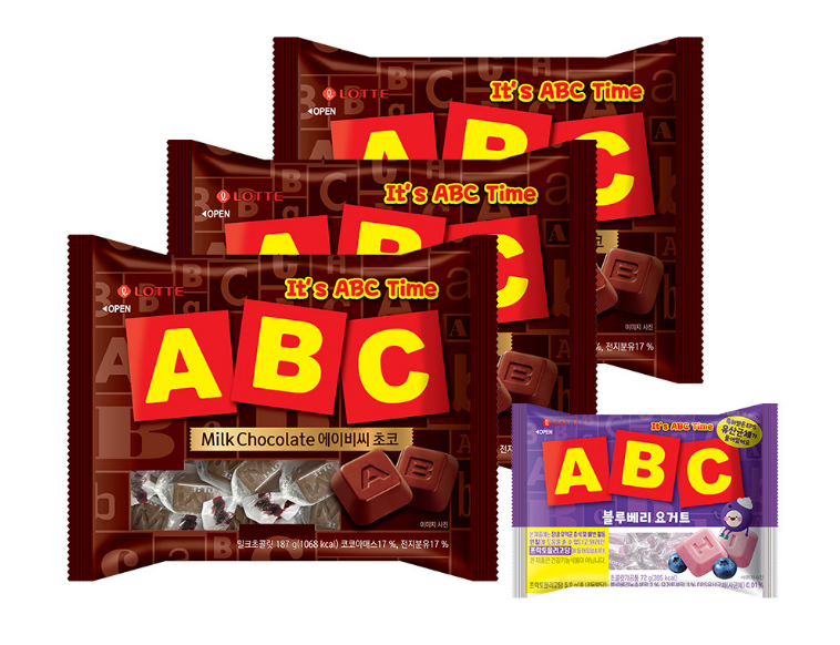 Abc 초콜릿 칼로리와 블루베리 요거트 초콜릿 성분 비교해보자