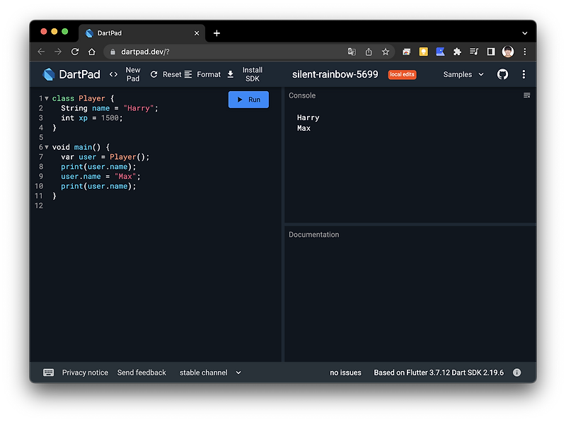 [Dart][Flutter] nomadcoders dart-for-beginners 4일차 #4 Classes 강의 정리 :: exit your routine