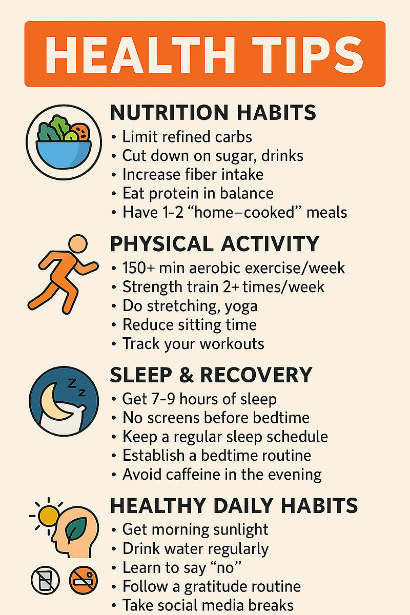 How to Maintain Good Health: Daily Habits That Build Lifelong Wellness