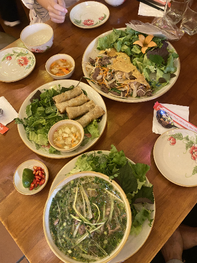 하노이 맛집ㅣ호안끼엠 맛집ㅣ 하노이 반쎄오 맛집ㅣQuan Que restaurant Vietnamese foods & Vegan ...