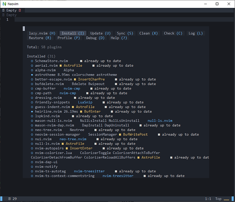 Korea Tcl/Tk Community :: neovim
